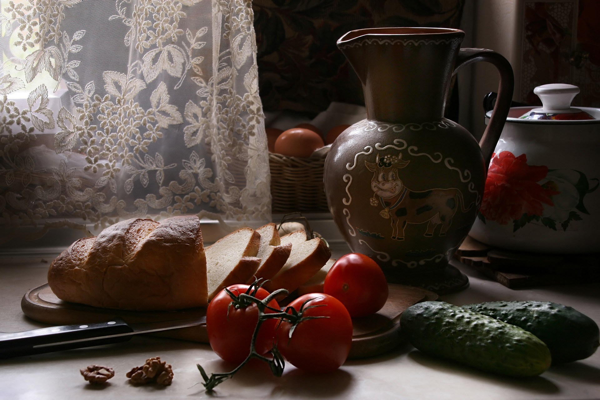 Partager la cruche et la galette